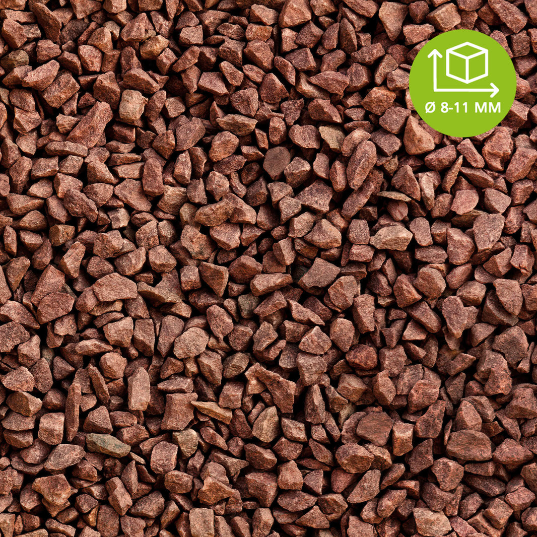 Graviers nuancés décoratifs naturels pour aménagement extérieur ...