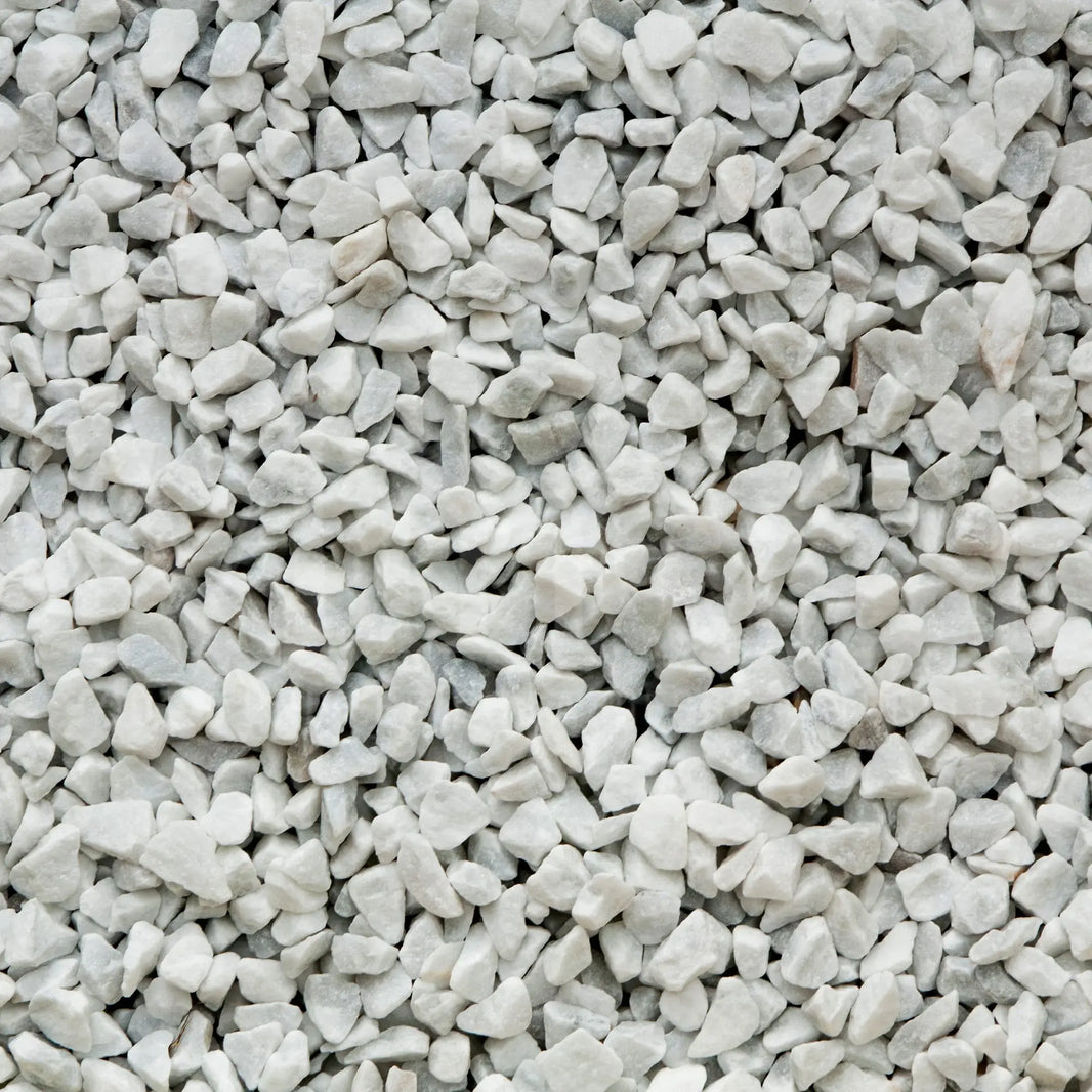 Gravier blanc : Marbre, calcaire pour Jardin | Vente sac, big bag ...