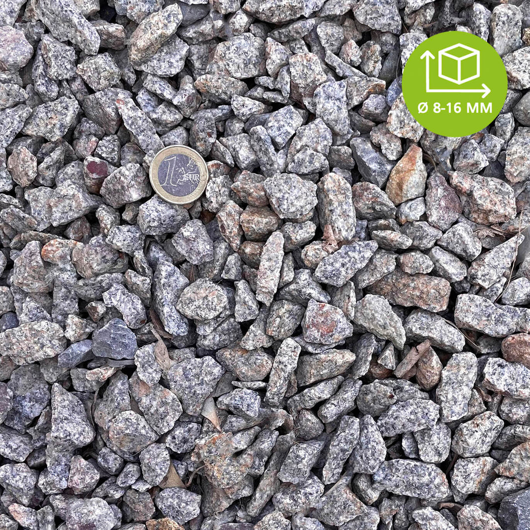 Graviers nuancés décoratifs naturels pour aménagement extérieur ...