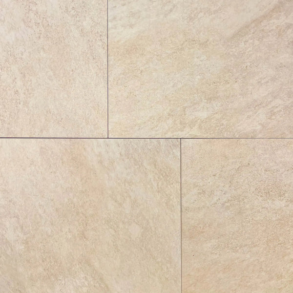 Grès cérame effet pierre QUARTZIT BEIGE - 60x60 / 90x60 - Minéral ...