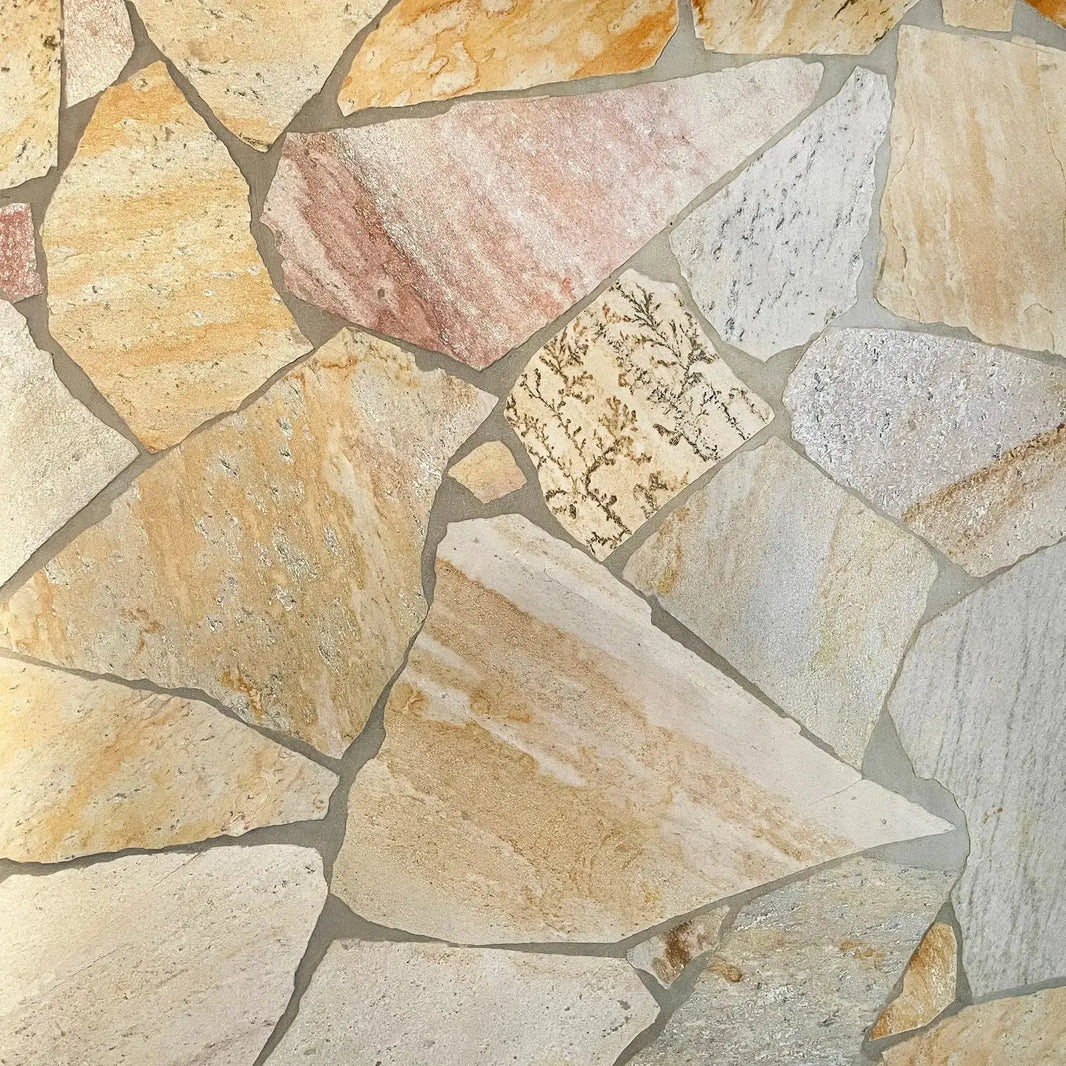 Opus incertum en pierre naturelle | Calcaire, quartzite, gneiss ...